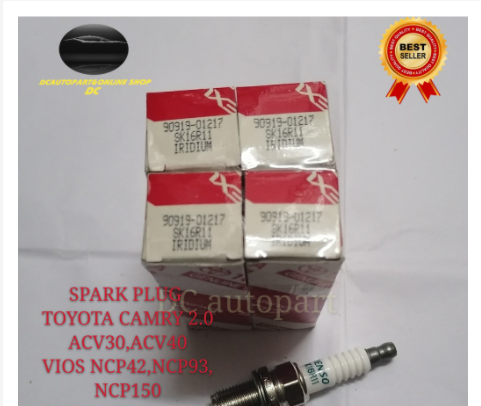 ORIGINAL TOYOTA IRIDIUM SPARK PLUG TOYOTA VIOS NCP42 NCP93 NCP150 ...
