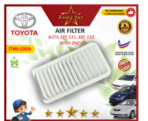 TOYOTA #ALTIS 02 WISH ZZE121 122 142 ZNE10 VIOS NCP93 HARRIER YARIS ...