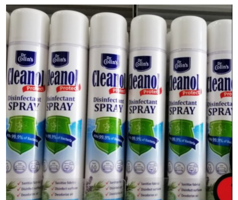 Cleanol Disinfectant Spray 350ML | Lazada