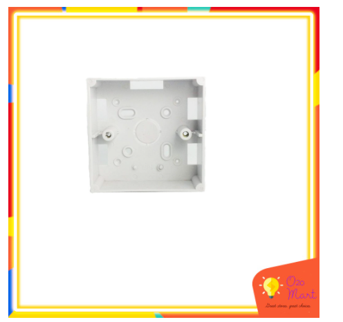PVC Box Surface Type Nut Box/ Electrical Box/ Base 3x3 / 3x6 / 3x7 ...