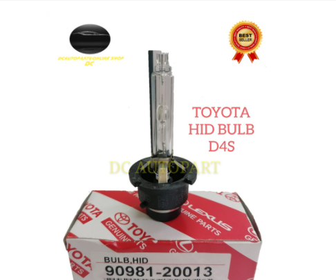 TOYOTA HID BULB D4S ALPHARD ESTIMA HARRIER VELLFIRE 4300k (90981-20013 ...
