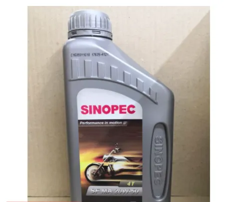 SINOPEC SF MA 20W-50 4T (1liter) | Lazada