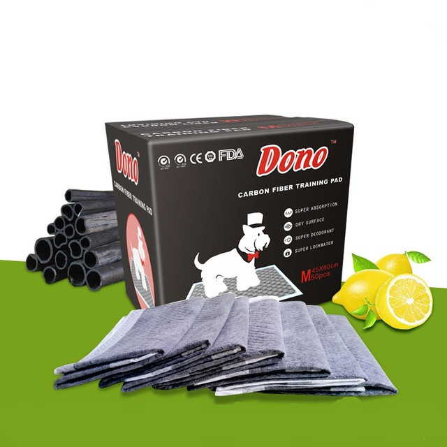 DONO Bamboo Charcoal Wee Wee Pad with Lemon Scent dono charcoal | Lazada
