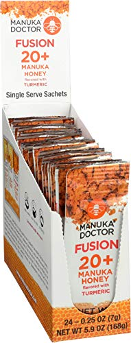 Manuka Doctor 20+ Honey Turmeric Fusion Sachet, 24 Count | Lazada Singapore