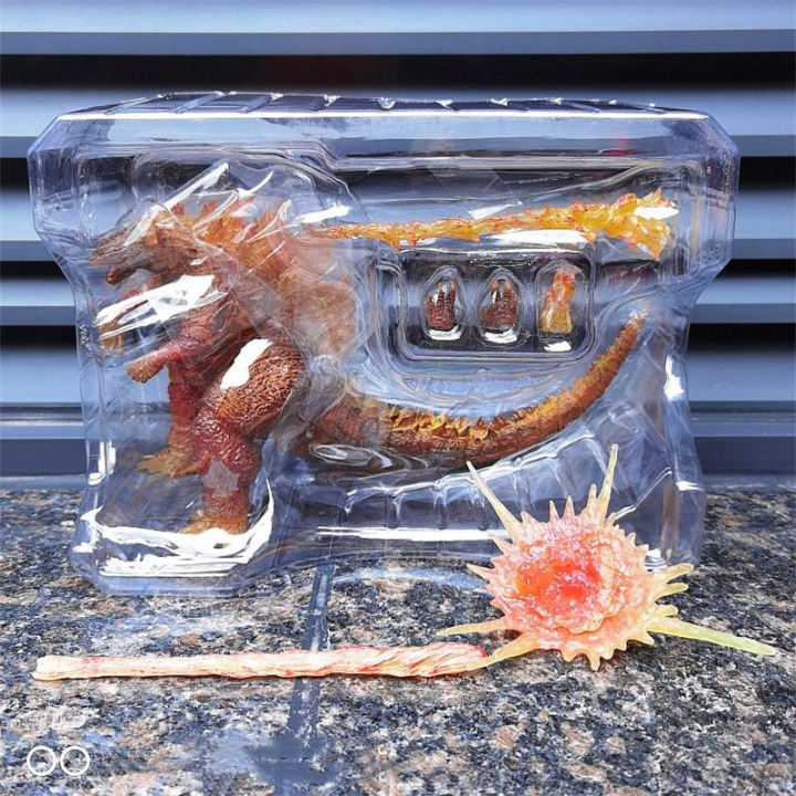 Ready NECA Monster SHM Burning Godzilla Red Lotus Jet Energy Large Doll ...
