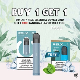 relx1 infinity pod full set original Relx Essential Device With 1 FREE RANDOM POD Compatible ...