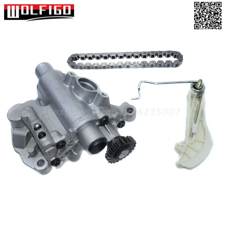 New Oil Pump Assembly Chain Tensioner Set For VW Passat Audi A3 Q3 ...