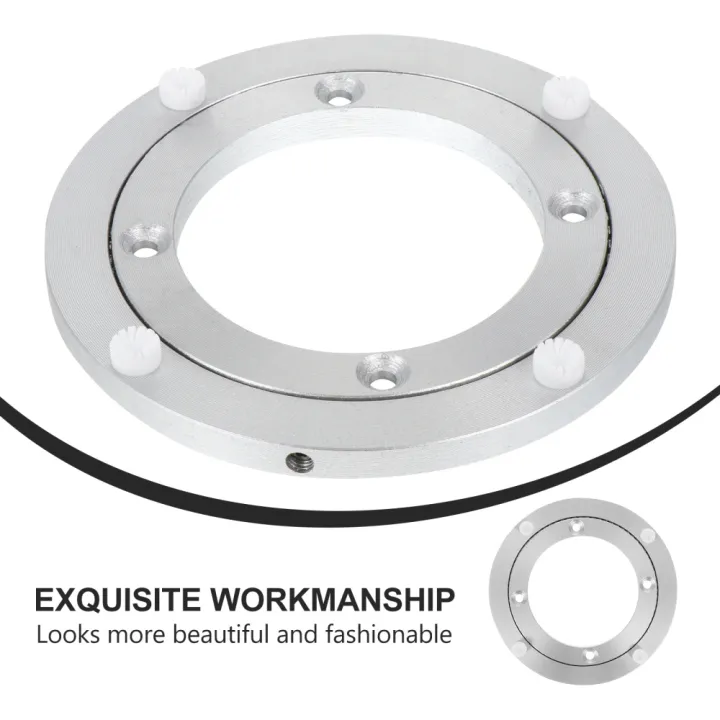 Aluminium Alloy Rotating Bearing Turntable Round Dining Table Swivel ...