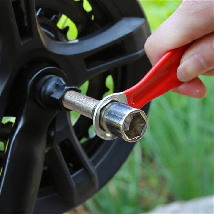 Bike Bicycle Pedal Crank Extractor Wrench Handle Spanner Wheel Puller ...