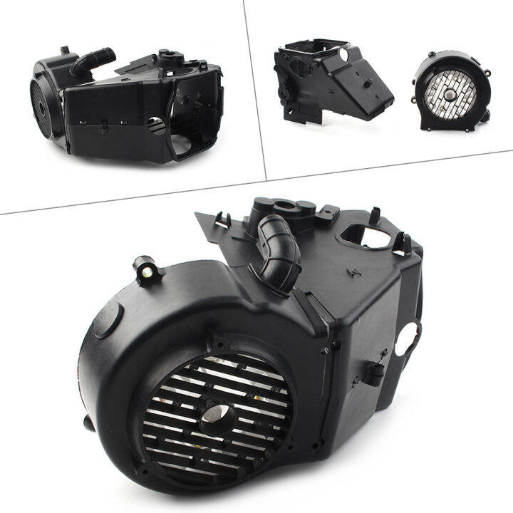 Motorcycle Complete Air Cooling Shroud Sets w/ Fan & Cover For GY6 ...