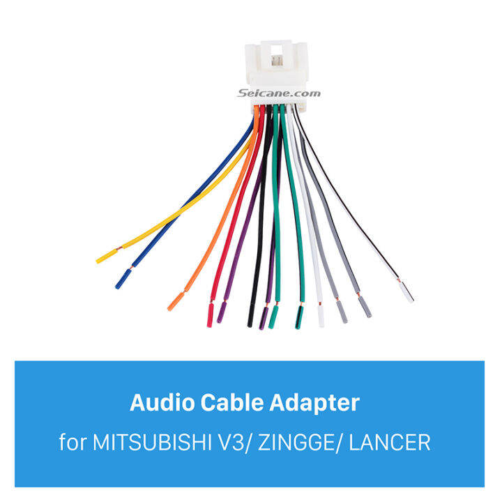 [Premium Quality]Seicane clearance Car Audio Sound Cable Wiring Harness ...
