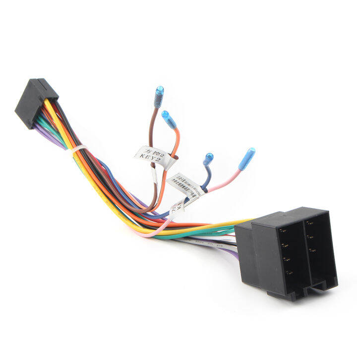[unhm]20 Pin ISO Wiring Harness Connector Adapter For Android Car ...