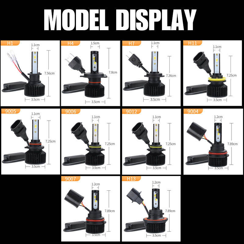 H4 LED H7 LED Canbus 26000LM High Power Headlight H1 H3 H8 H9 H11 9005 9006 Hb3 9004 9007 H13 ...