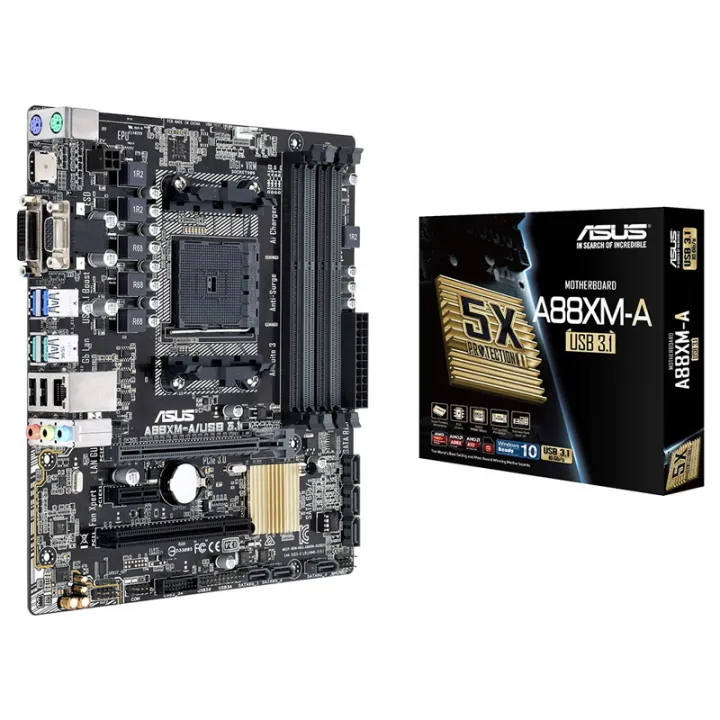 NEW A88XM-A/USB3.1 Desktop Motherboard Socket FM2/FM2+ AMD A88X Support AMD A10/A8/A6/A4/Athlon ...