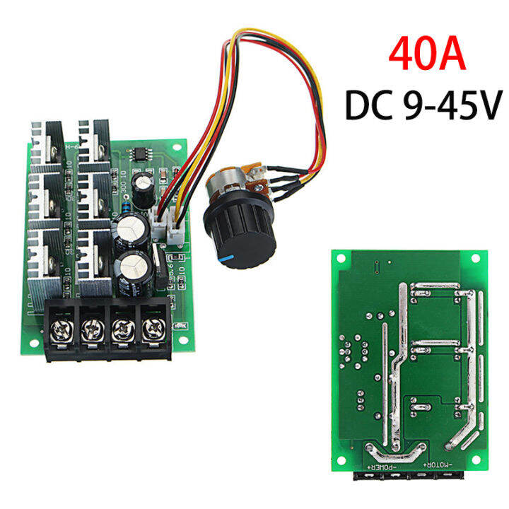 [xppw]dc 9 55v 40a 2000w Motor Speed Controller Electric Pwm Speed Control Regulator With