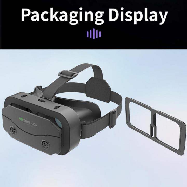 Professional Head-mounted VR Head 100 Degree Viewing Angle Mobile Movie Games 3D Digital ...