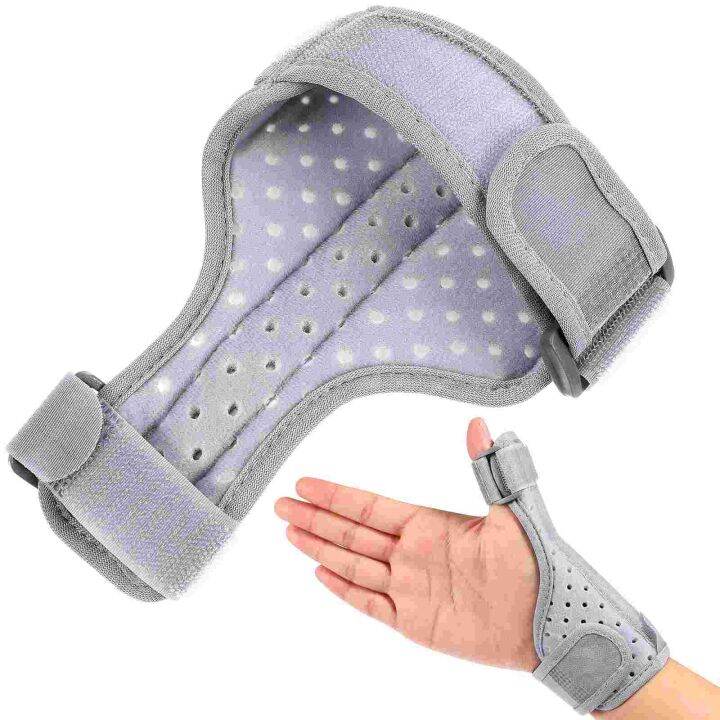 Gauntlets Thumb Brace Men Splinter Suet ผู้ถือขวา Spica โยนสายรัดข้อมือ ...