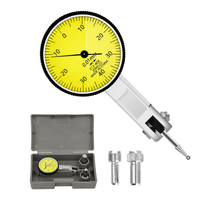 Lever Dial Indicator Gauge พร้อม Dovetail Slot Dial Gauge Test ...
