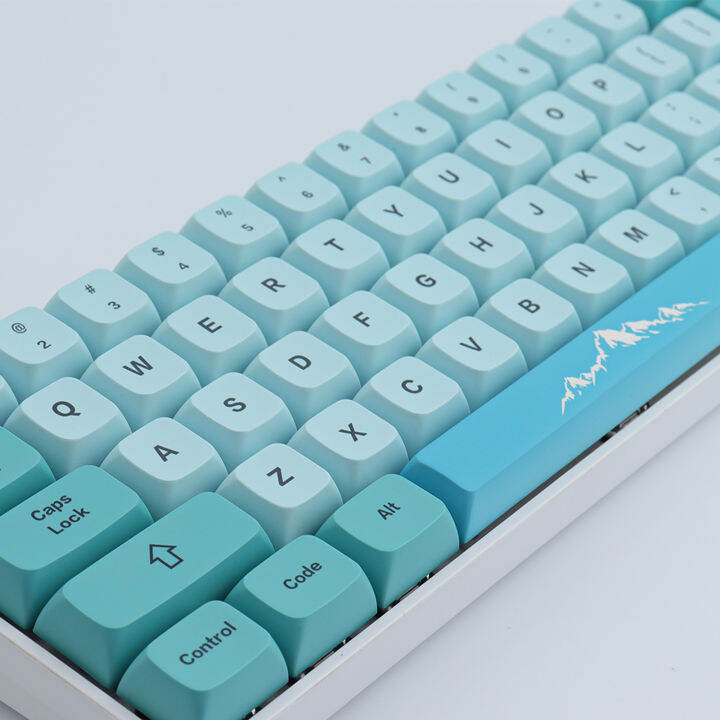 【YTR】GMK Iceberg keycaps, 123 Keys Keycaps XDA Profile DYE-SUB ...