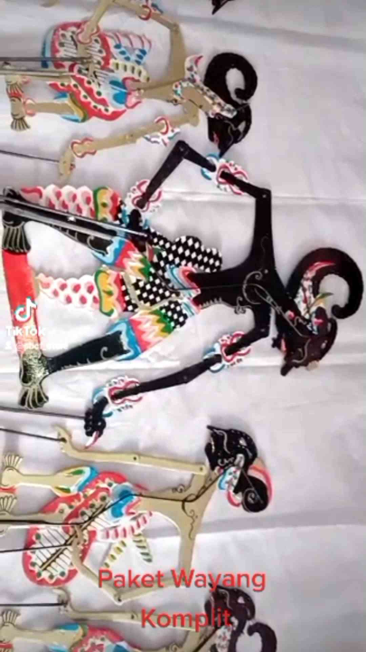 Wayang Pandawa 5 Bima Arjuna Puntadewa Nakula Sadewa Ukuran +- 55cm sd ...
