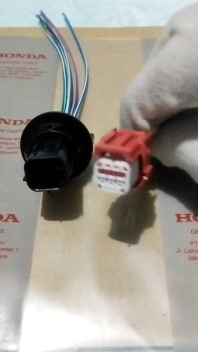 Soket head lamp socket lampu depan Reflextor Honda Genio Beat new led Scoopy new led 2021 For ...