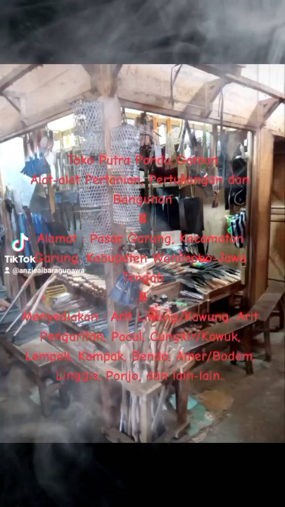 Pacul Sawah/ Cangkul sawah Baja Isen Super Asli Wonosobo Cap Tapak Kuda ...