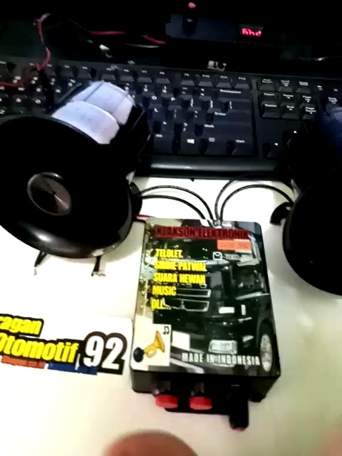 KLAKSON BASURI ELEKTRIK 30 NADA VERSI TOA 12VOLT-24VOLT | Lazada Indonesia