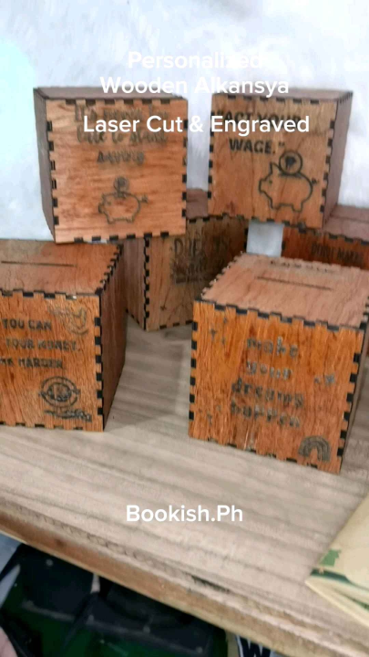 Wooden Alkansya | Ipon Challenge Coin Bank | Lazada PH
