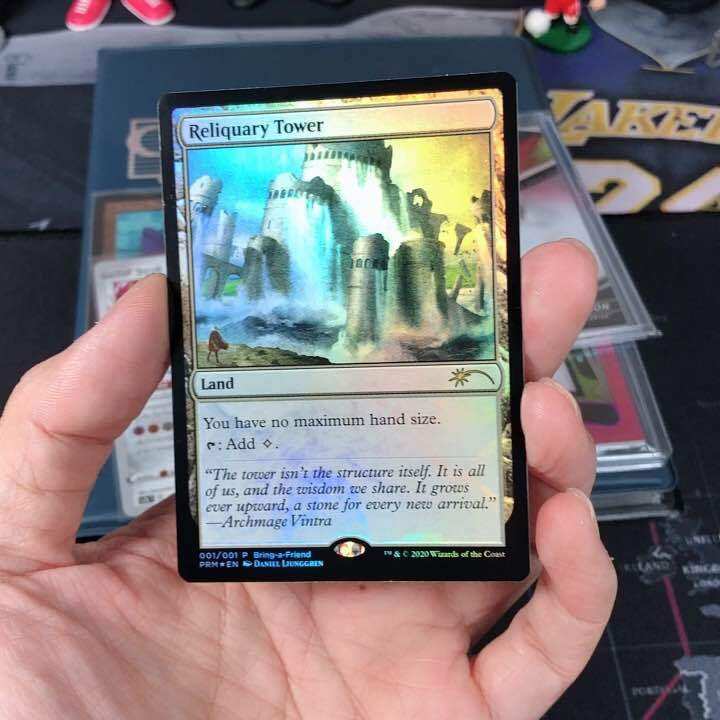 RELIQUARY TOWER การ์ด Promo Magic The Gathering 🇺🇸 ของแท้ 100% 2020 ใบ ...