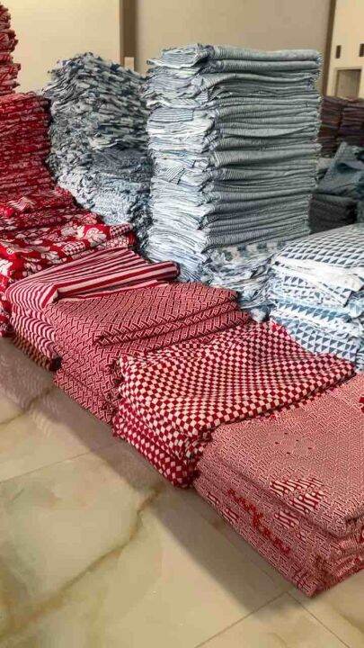 KAIN BATIK MERAH PUTIH/ KAIN BATIK PRINTING LAWASAN MERAH PUTIH ...