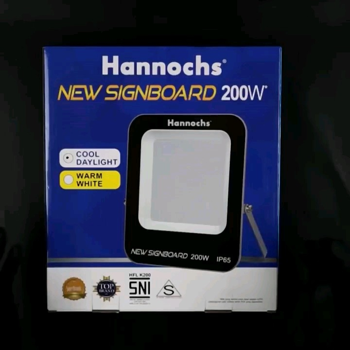 Lampu Sorot Hannochs New Signboard 50 Watt - Flood Light Cahaya Putih ...