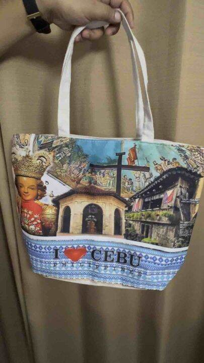 Souvenir tote bag Cebu | Lazada PH