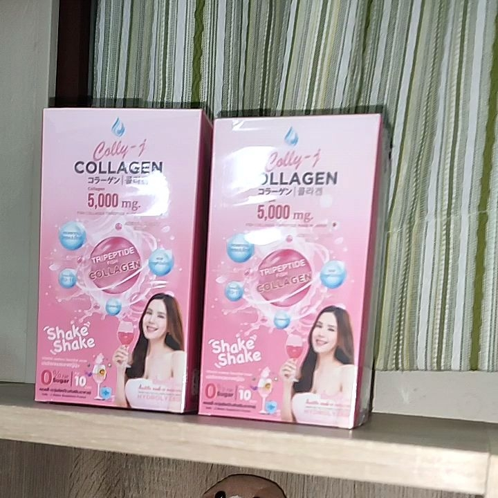 [3กล่อง] CollyJ Collagen คอลลี่ เจ คอลลาเจน แท้100% ผิวออร่า ผมเล็บ ...