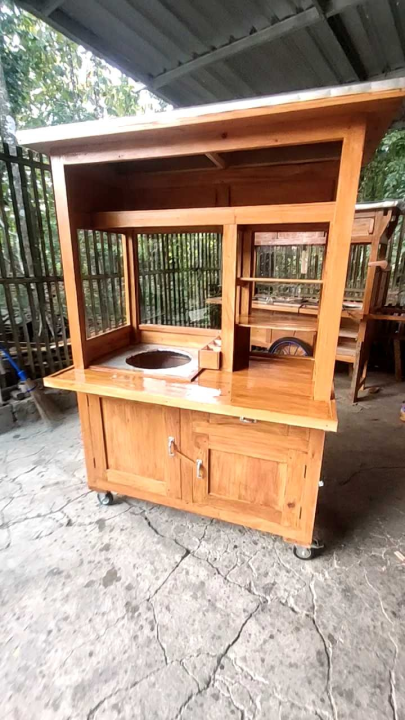 gerobak bakso roda 4 roly | Lazada Indonesia