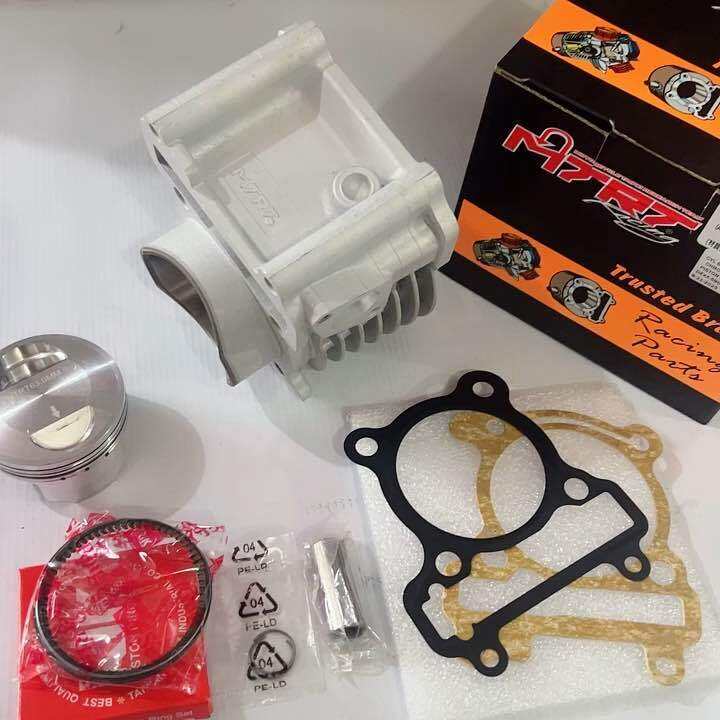 MTRT 63MM CHROMEBORE CERAMIC BLOCK FORGED PISTON KIT WITH CURVE YAMAHA ...