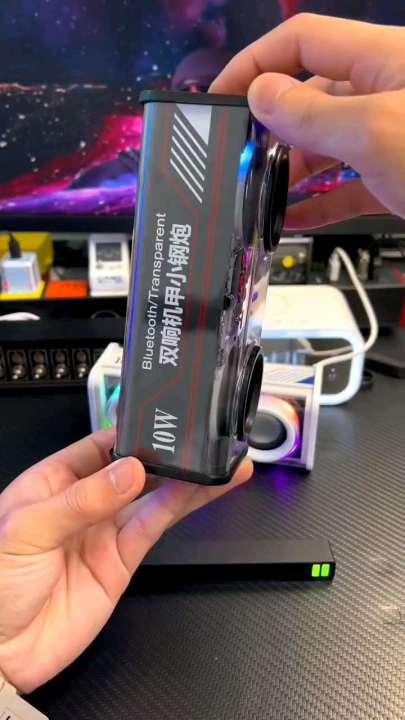 Speaker bluetooth Lenyes S220 super bass Led Retro | Lazada Indonesia