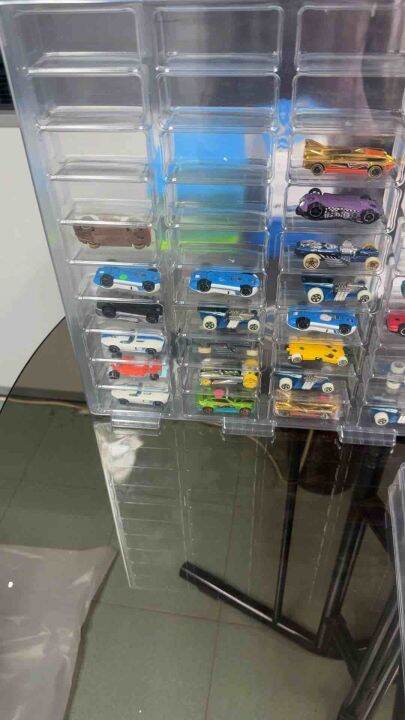 Hotwheels Rack 50 slot Hot Wheels Display Rack / Hotwheels dan Tomica ...