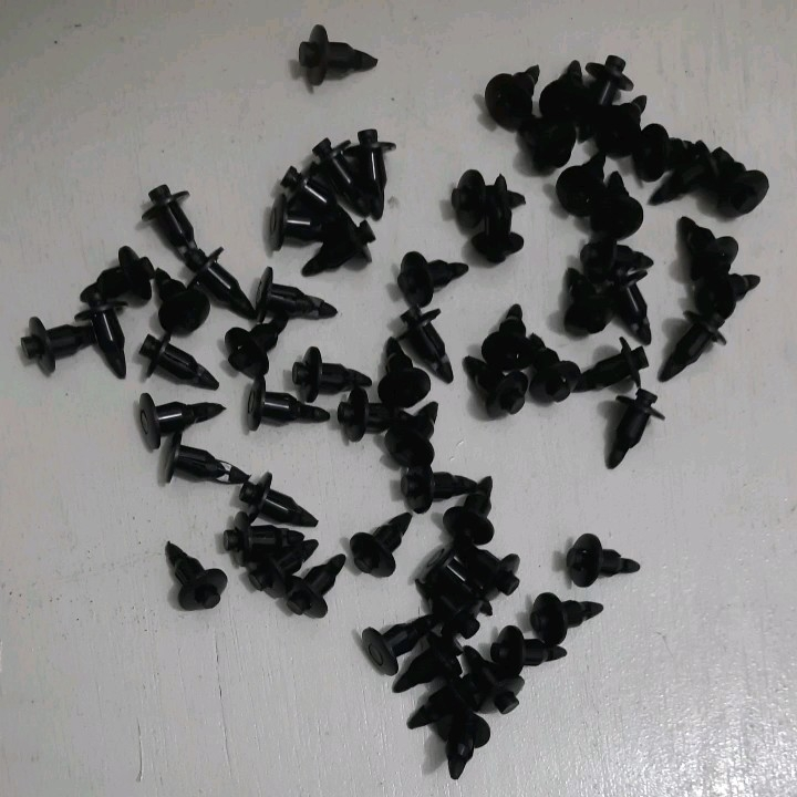 (1 Pack) Baut Klip Kancing Snap Rivet Plastik Kecil,Sedang,dan Besar ...