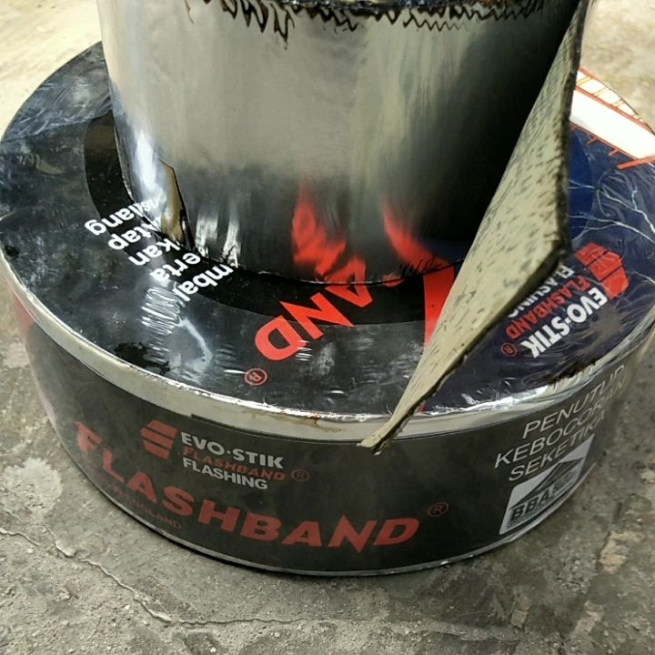 flashband penambal atap asbes seng polycarbonate fiber gelombang per ...