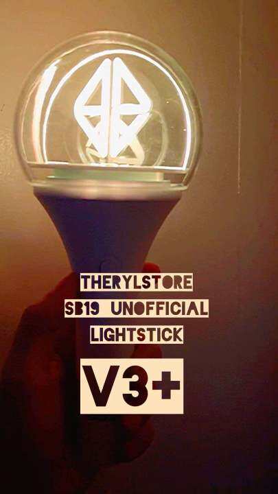 SB19 unofficial Lightstick v3+ - fanmade lightstick | Lazada PH