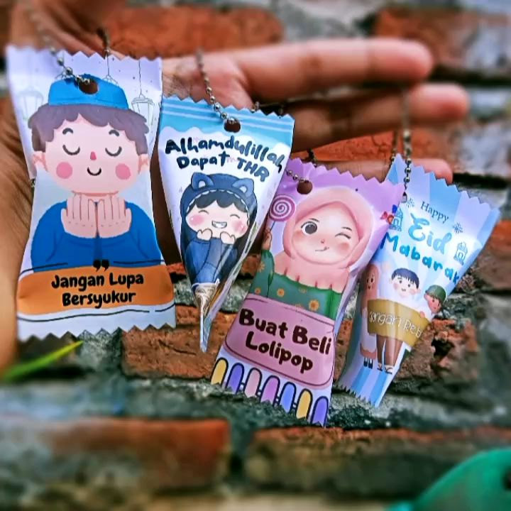 15 PCS AMPLOP LEBARAN BENTUK PERMEN VIRAL | Lazada Indonesia