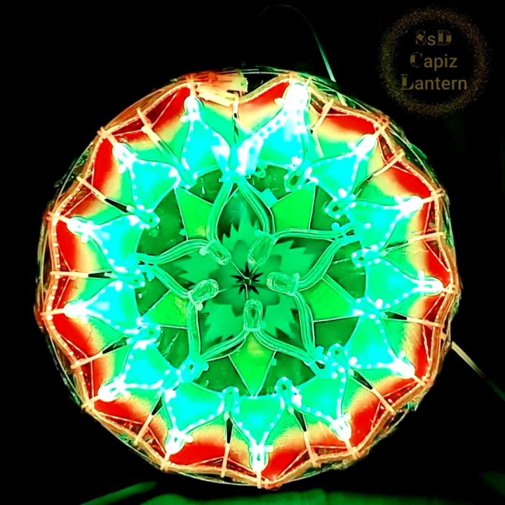 ‼️PURE LED Capiz Christmas Parol/Lantern 12 inches | Lazada PH