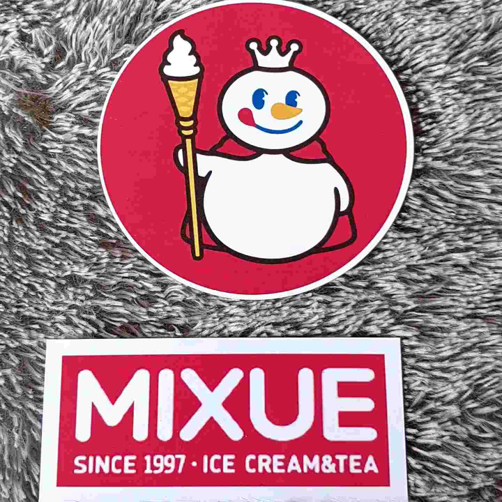 cake topper mixue (Bulat 8cm) | Lazada Indonesia