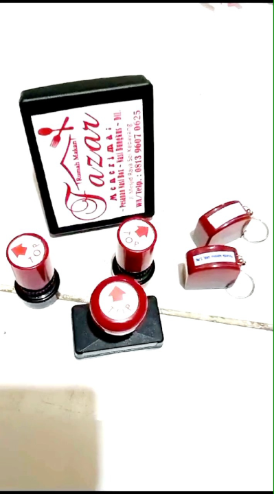 Stempel Resto dan Cafe stempel flash stempel otomatis stempel Restoran ...