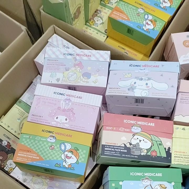 Iconic[Sanrio Series]sanrio characters Iconic Medicare 4 PLY Disposable ...