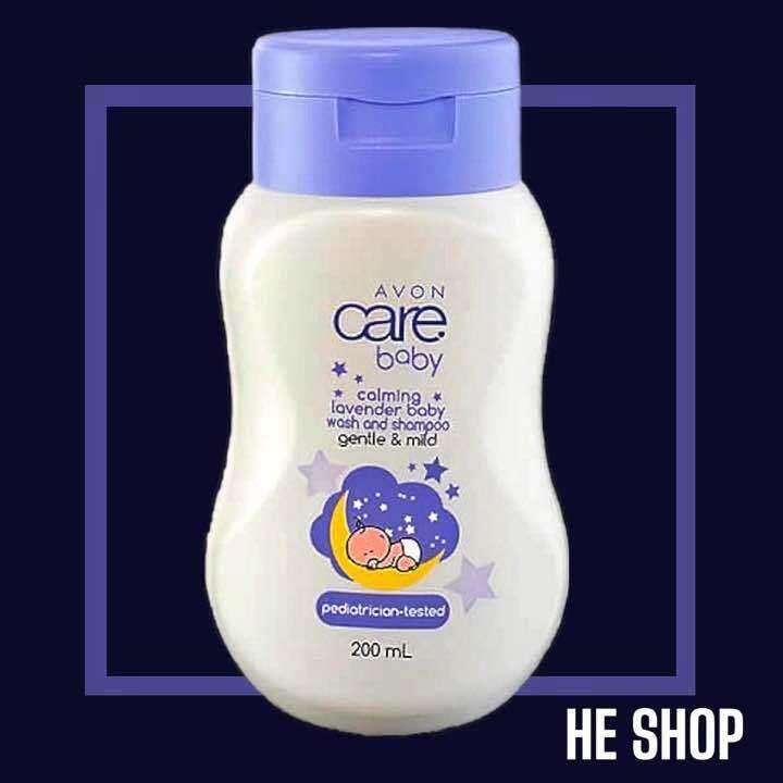 Avon Care Baby Calming Lavender Wash And Shampoo 200ml | Lazada PH
