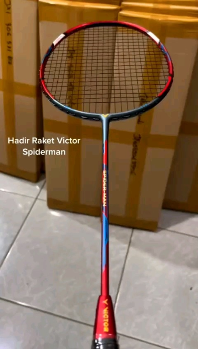 RAKET BADMINTON VICTOR SPIDERMAN | Lazada Indonesia