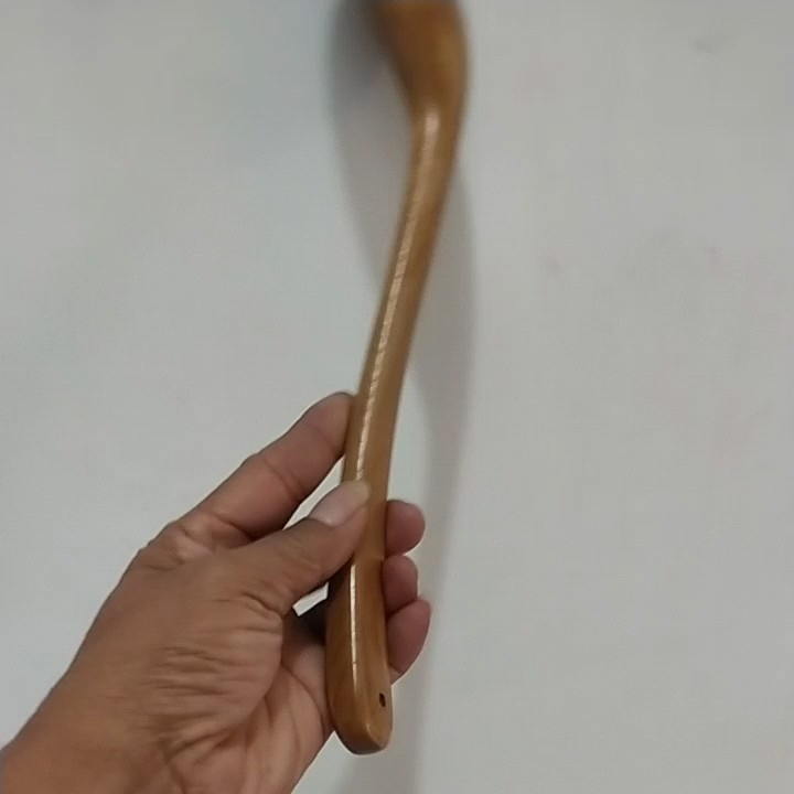 spatula sayur atau irus sayur dari kayu jati panjang 30 cm | Lazada ...