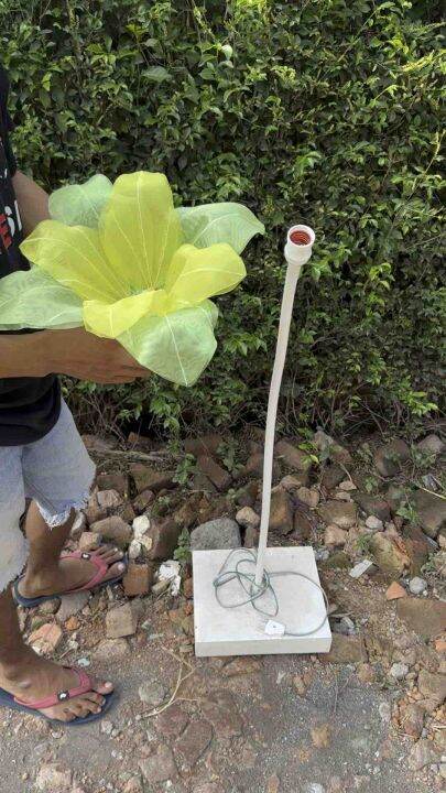 BUNGA LAMPU DEKORASI PELAMINAN/BUNGA ARTIFICIAL/LAMPU HIAS/LAMPU TIDUR ...