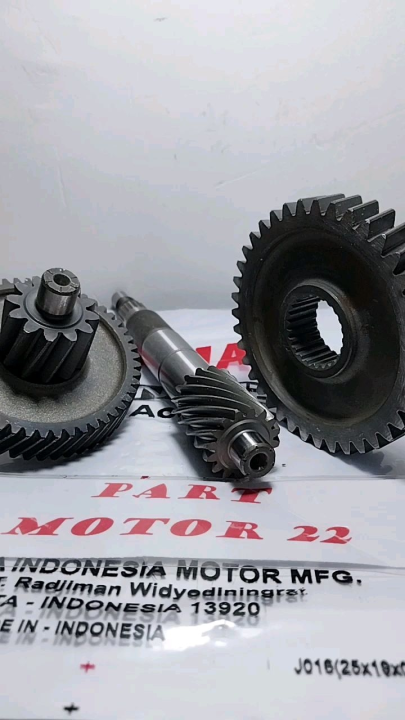 Gear Rasio Mio M3 Mio Z Soul GT Fino 125 gear box gigi racio CVT soul ...